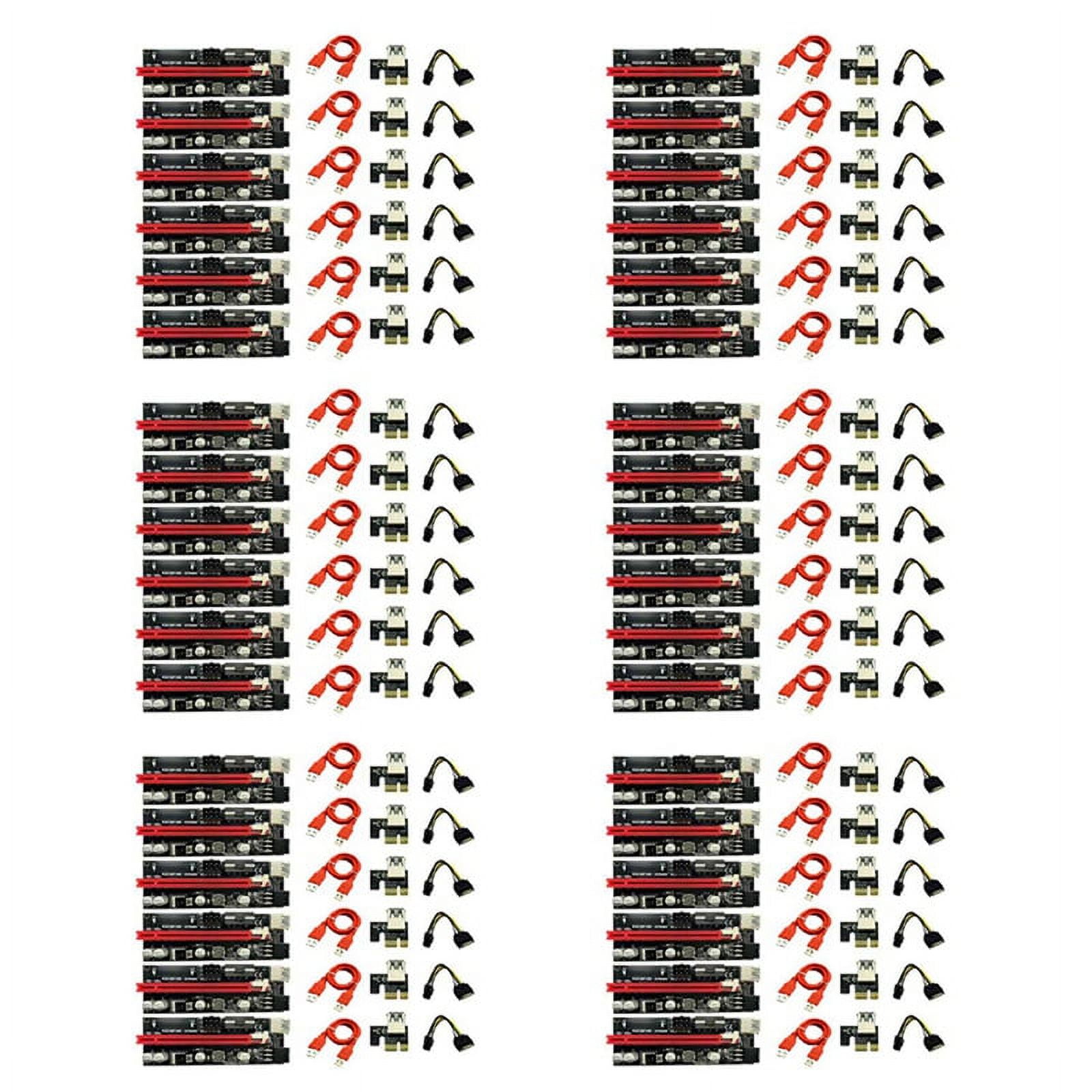 36Pcs VER009 USB 3.0 PCI-E Riser VER 009S Express 1X to 16X Extender ...