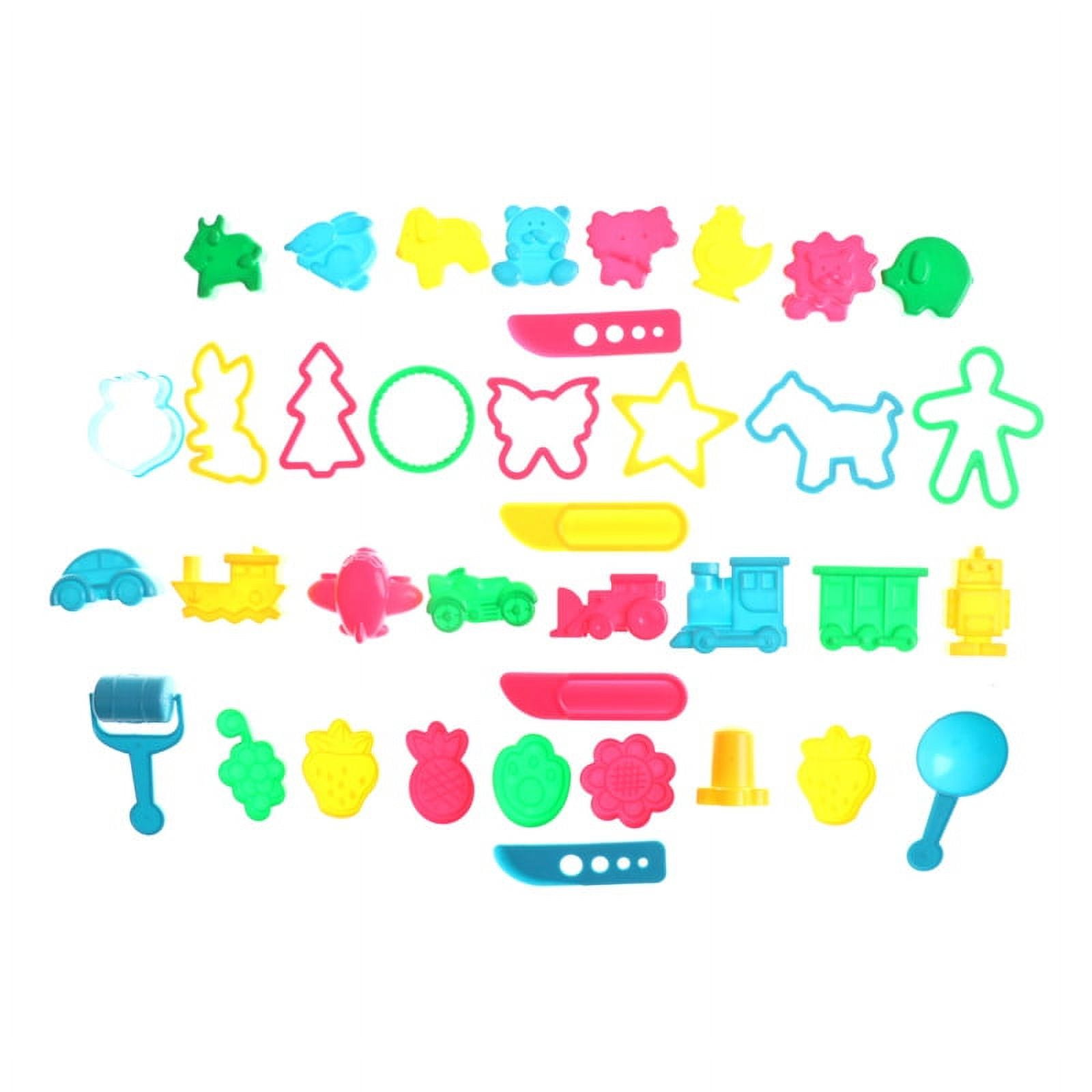 36Pcs mud clay tools polymer clay plasticine mold set kit - Walmart.com