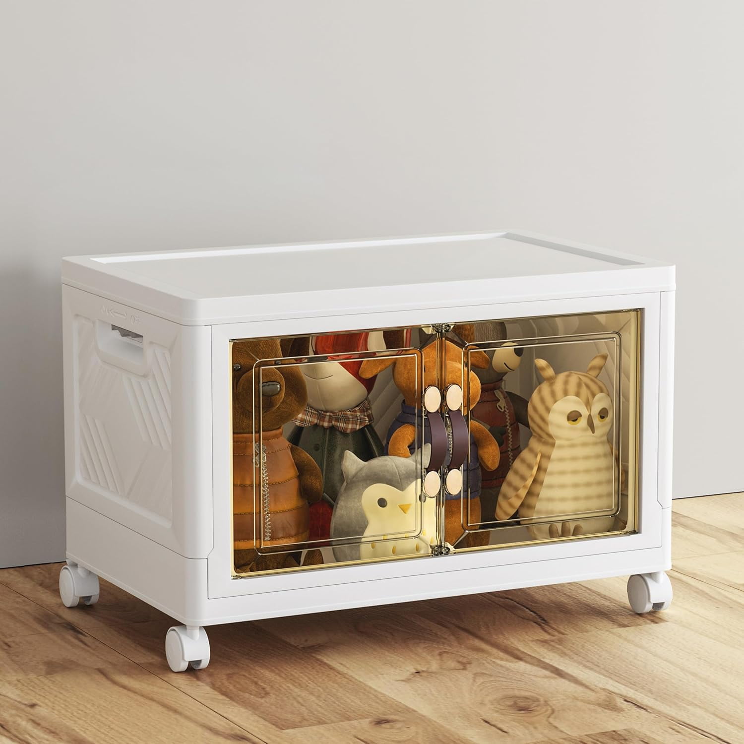 36QT Stackable Storage Bins with Lids,Closet Organizers and Storage ...