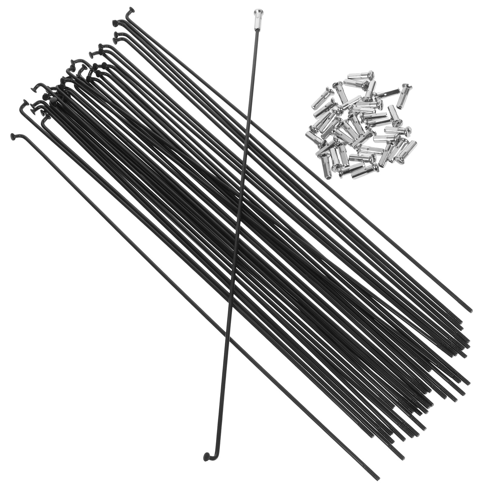 36Sets 14G J Bend Mountain Bike Steel Spokes Bike Spokes and Nipples ...