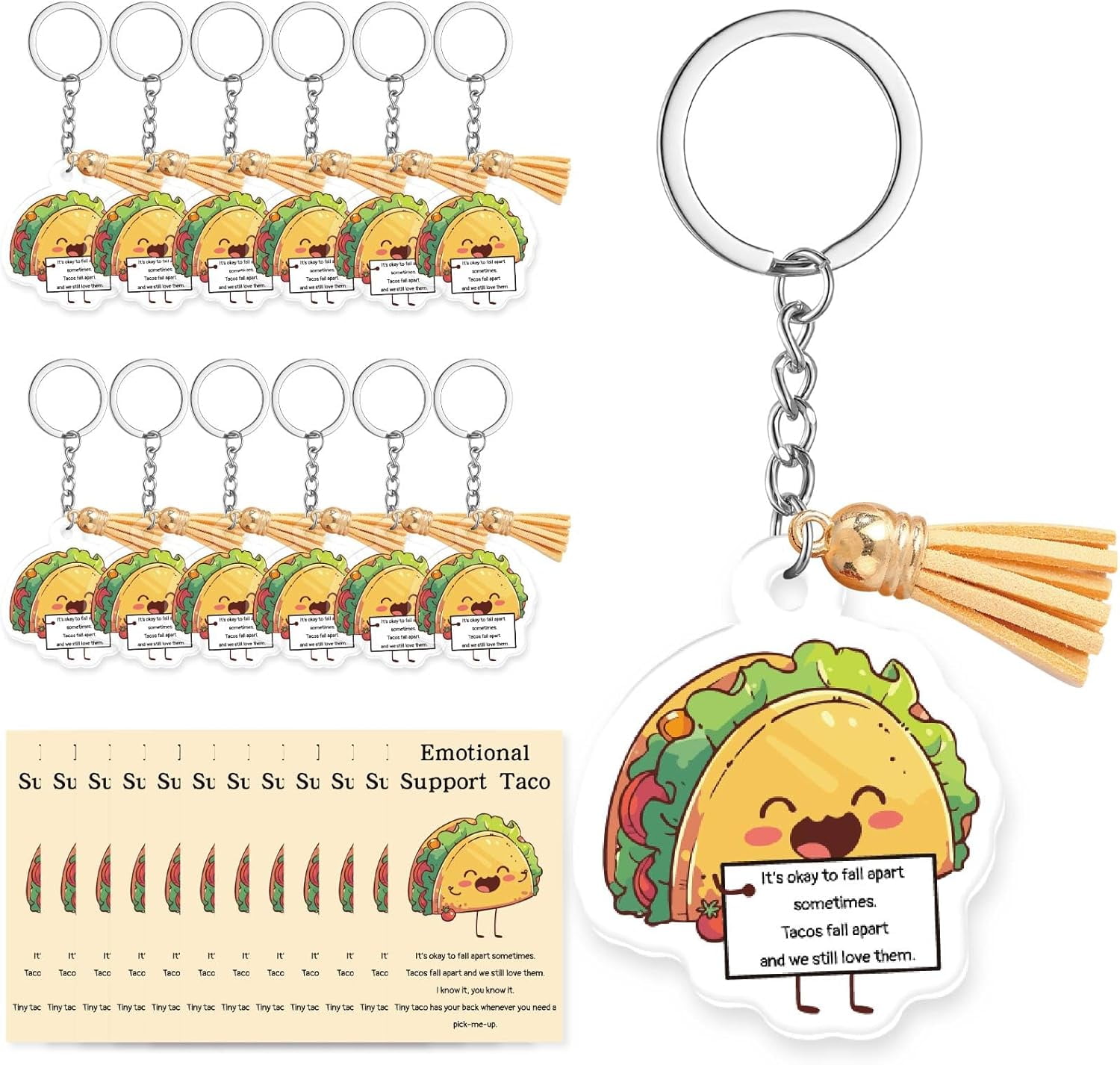 36Sets Acrylic Keychain for Employee Sea Turtle Tortoise Keychain Bulk ...