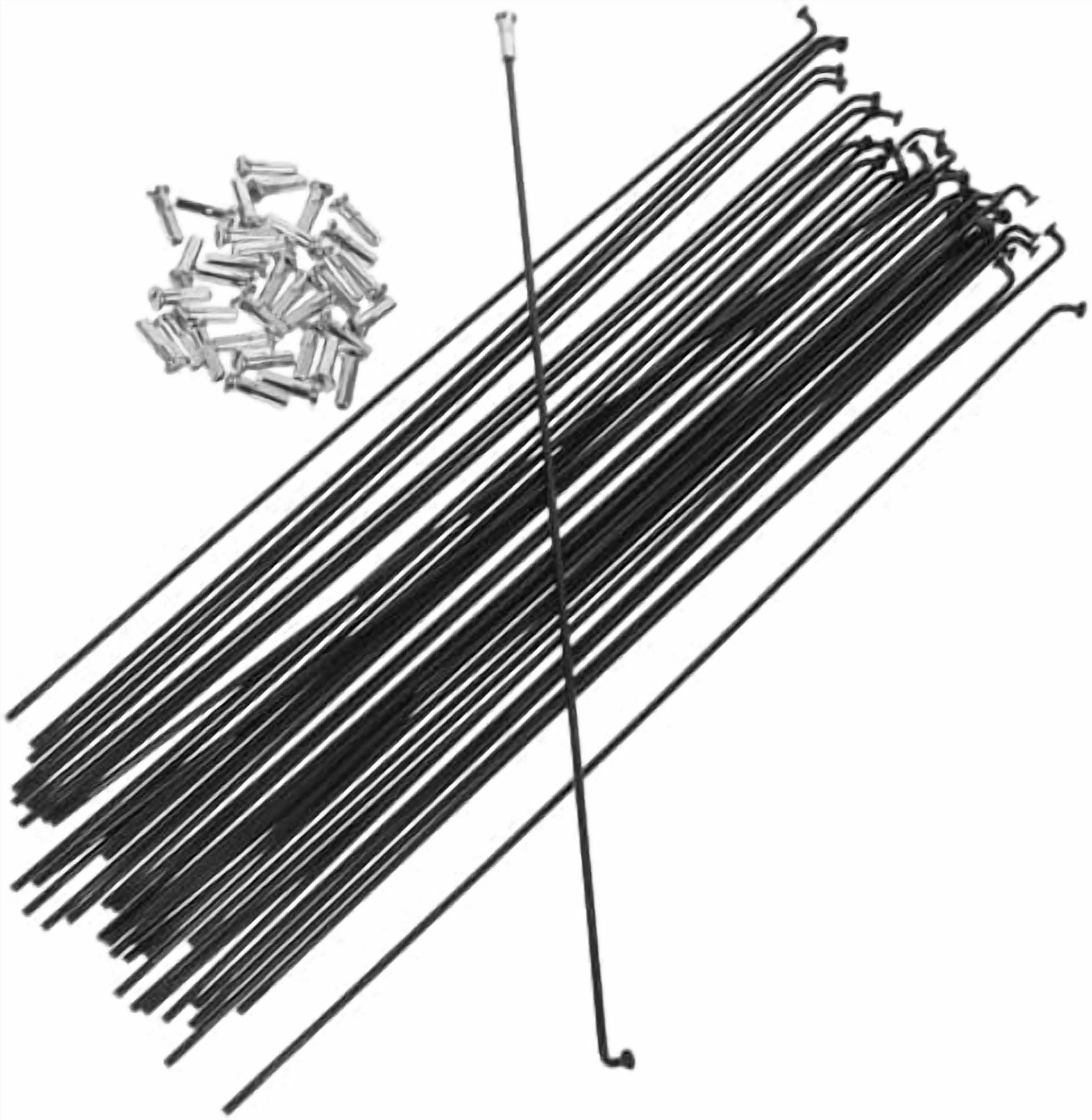 36Sets Bicycle Spokes Steel Spokes 260mm Spokes for 26 inch Bicycle Rim Bike Spokes and Spokes ...