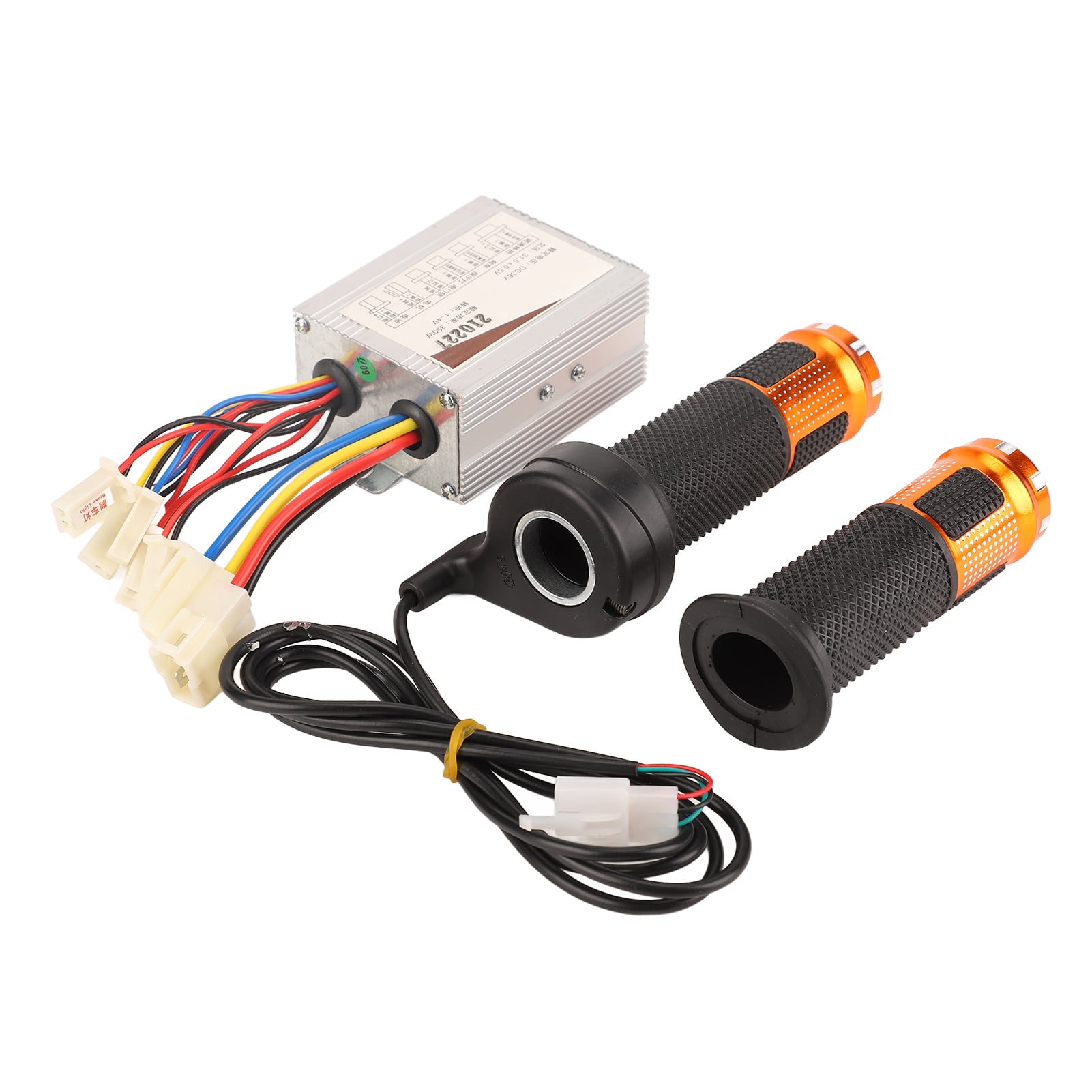 36V 350W Aluminum Alloy Brushed Speed Controller and Long Line Throttle ...