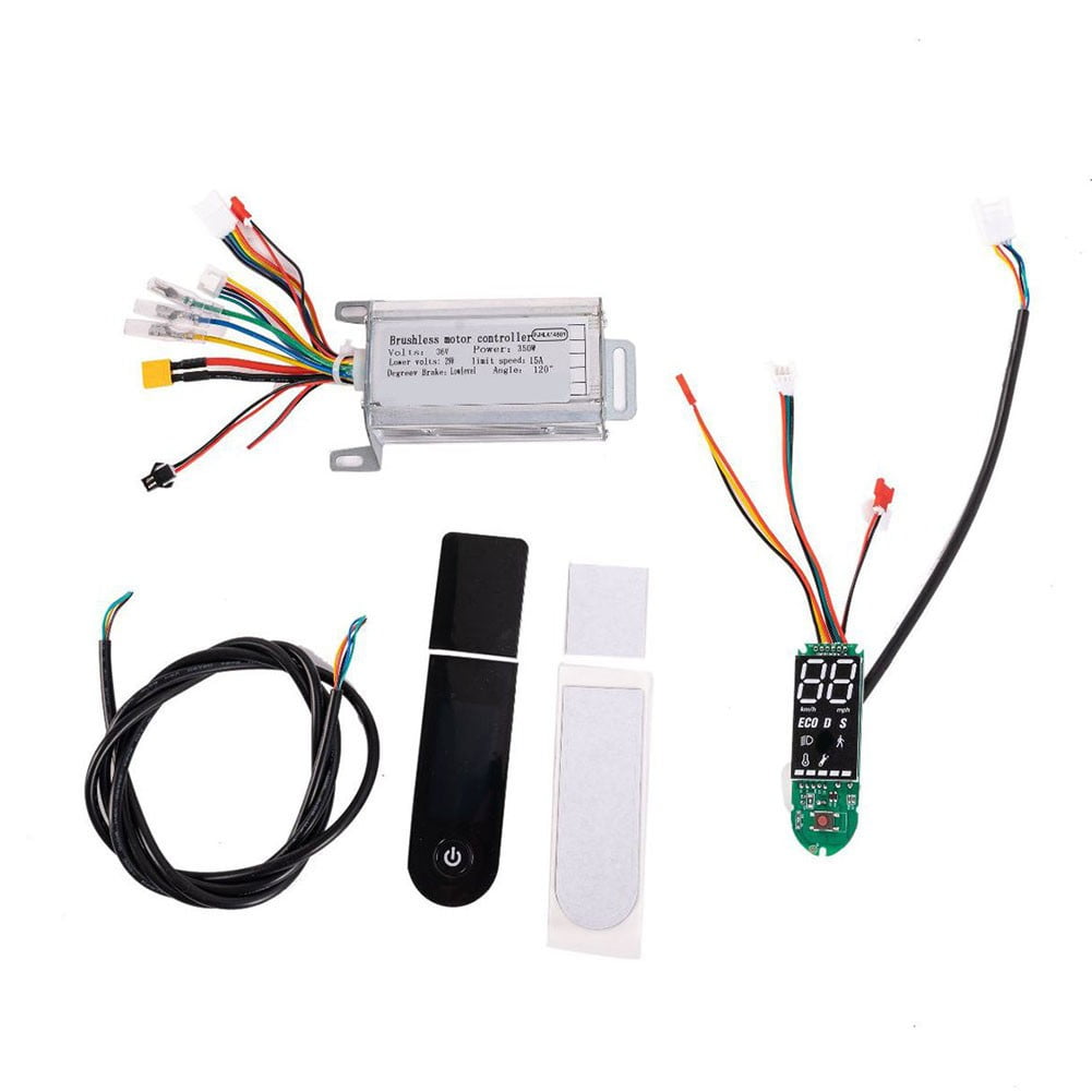 36V 350W Electric Scooter Controller Kit with Dashboard and Accelerator ...
