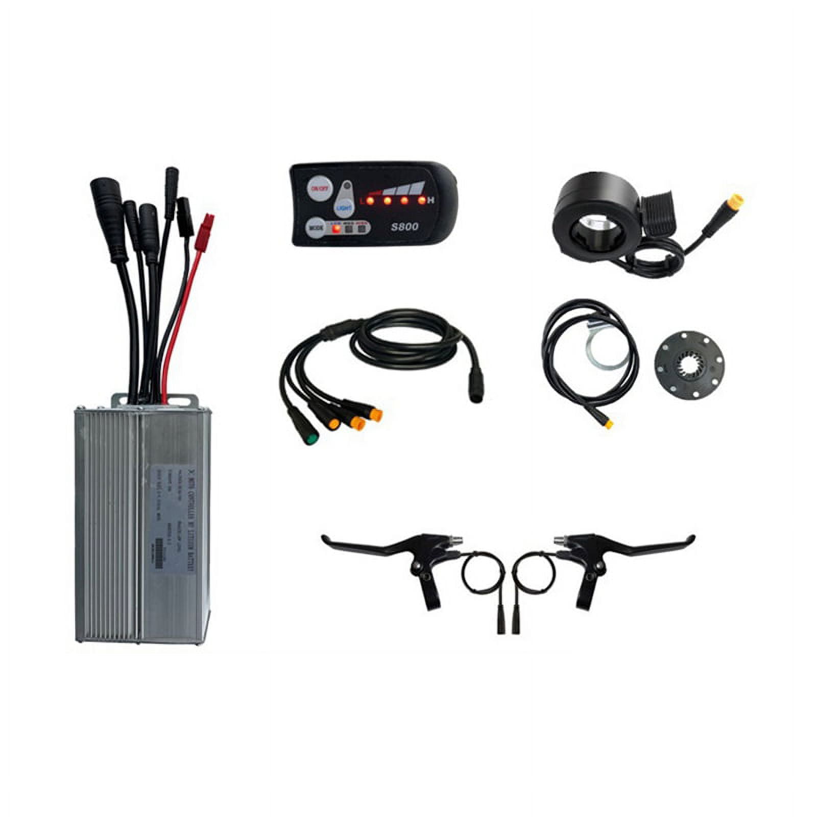 36V 48V 1000W E-Bike 30A Sine Wave Brushless Controller with S800 ...