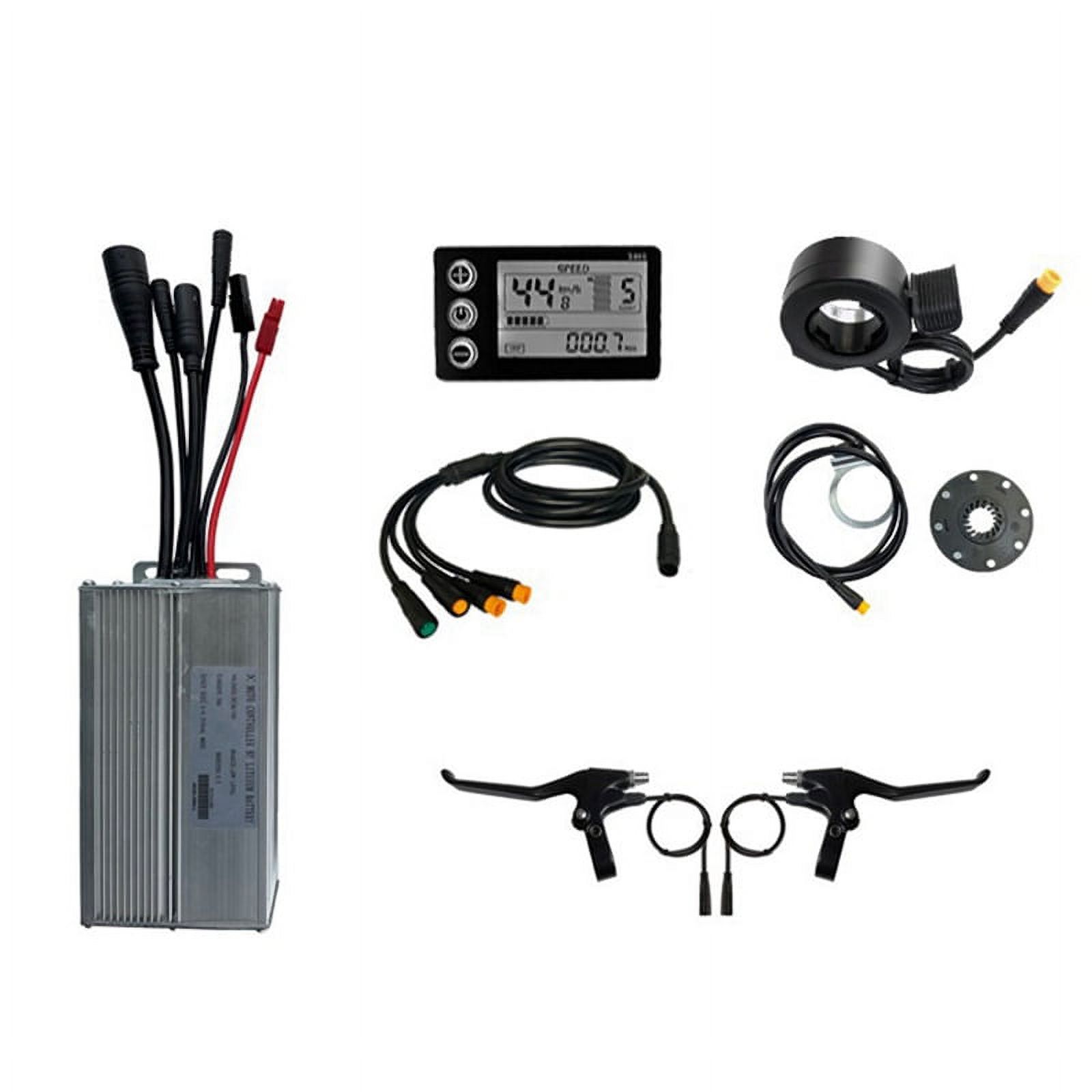 36V 48V 1000W E-Bike 30A Sine Wave Brushless Controller with S866 ...
