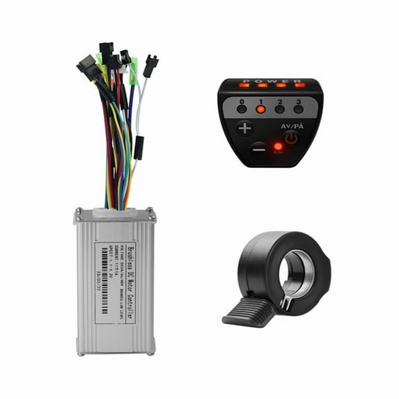 36V 48V 17A Brushless Controller G20 Meter LED Display+130X Throttle ...