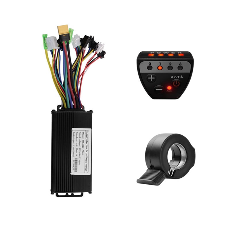 36V 48V 22A Brushless Controller G20 Meter LED Display+130X Throttle ...