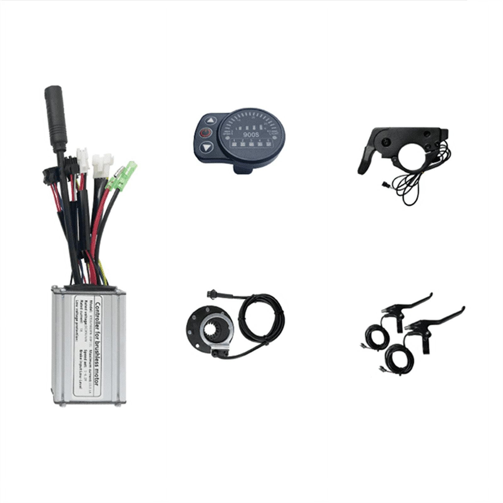 36V 48V 250W E-Bike 15A Sine Wave Brushless Controller with LED900S Display Light - Walmart.com