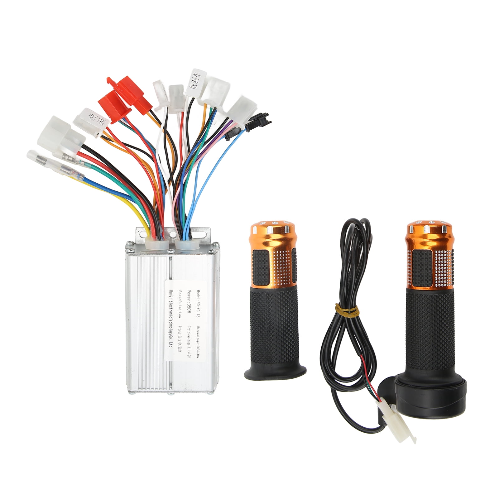 36V 48V 350W Controller with Throttle Grip Brushless Motor Controller ...