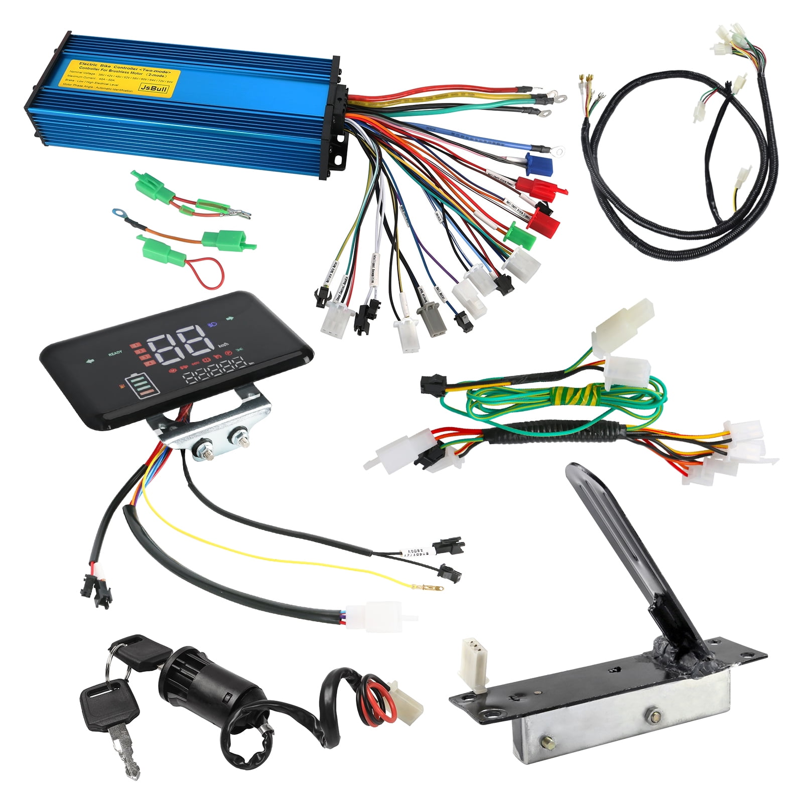 36V 48V 60V 72V 84V 1000W-2500W 40A-50A Brushless Motor Controller ...