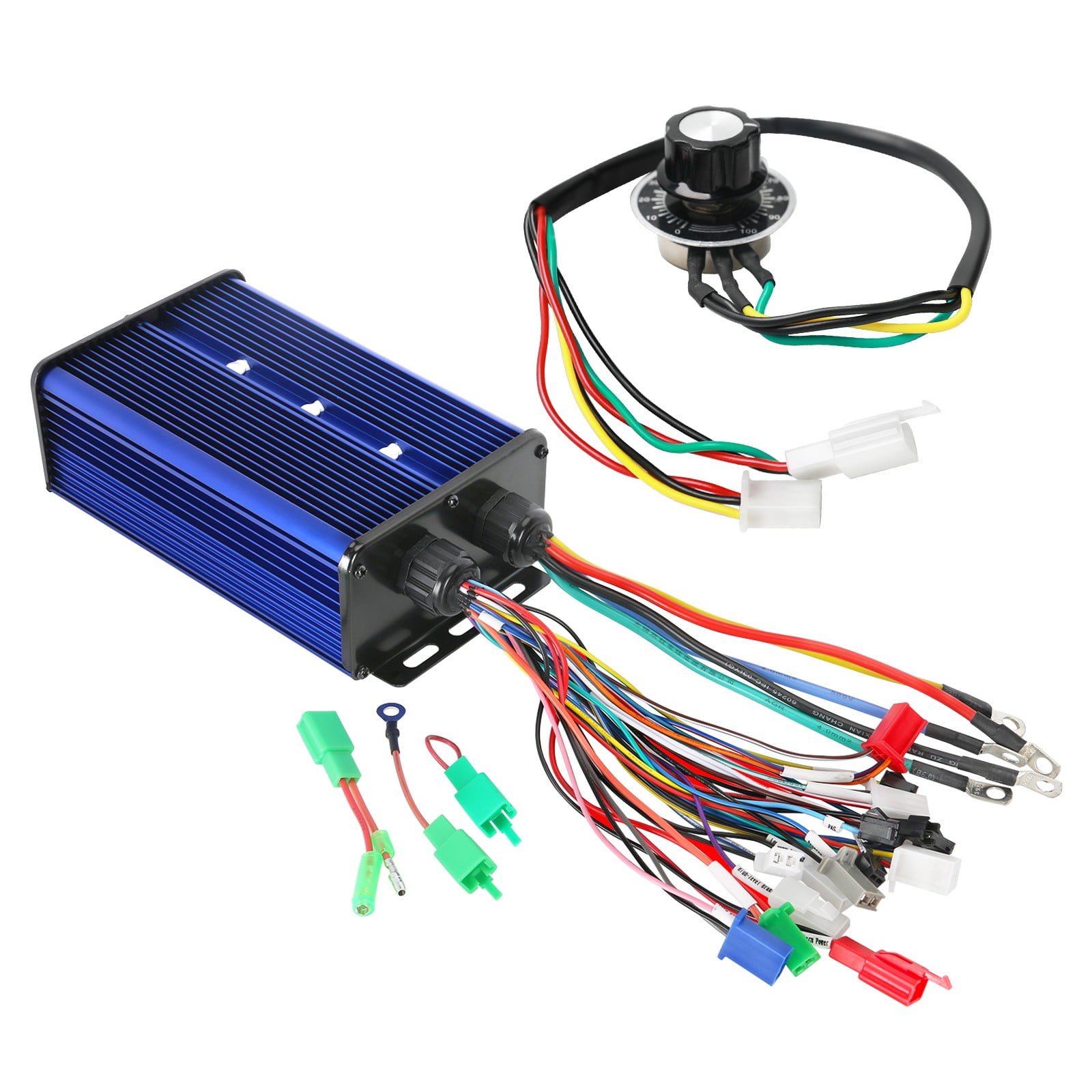 36V 48V 60V 72V 84V 45A-60A E Bike Brushless Motor Controller with ...