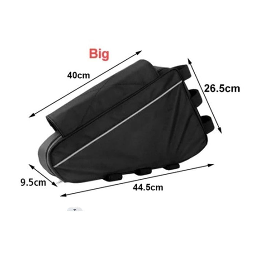 36V 48V 60V 72V E-Bike Electric Bicycle Triangle Battery Bag Black ...