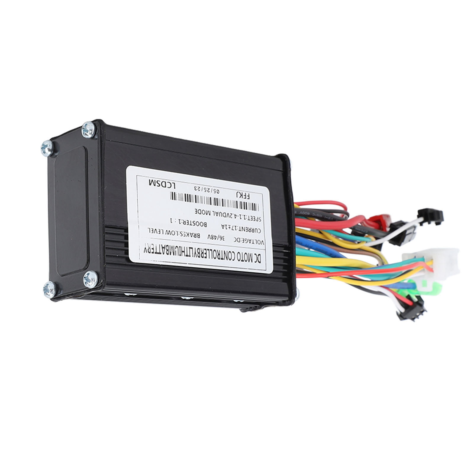 36V 48V Controller,17A 36V 48V DC Motor Speed Controller Electric Bike ...