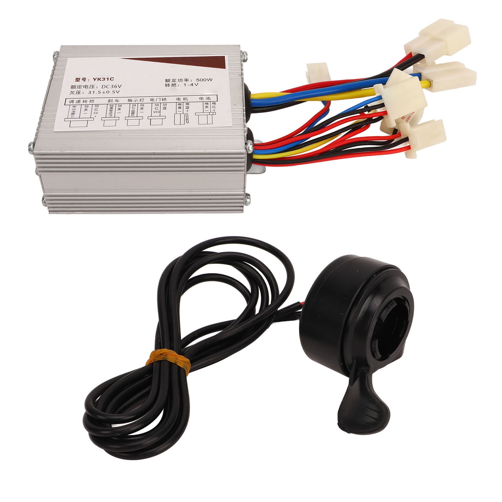 36V 500W Electric Bike Controller Kit Electric Bike Conversion Kit with ...