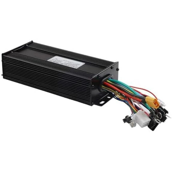 36V-52V 45A E-Bike Brushless Motor Controller, Intelligent 3-Mode Sine Wave/Square Wave/Without ...