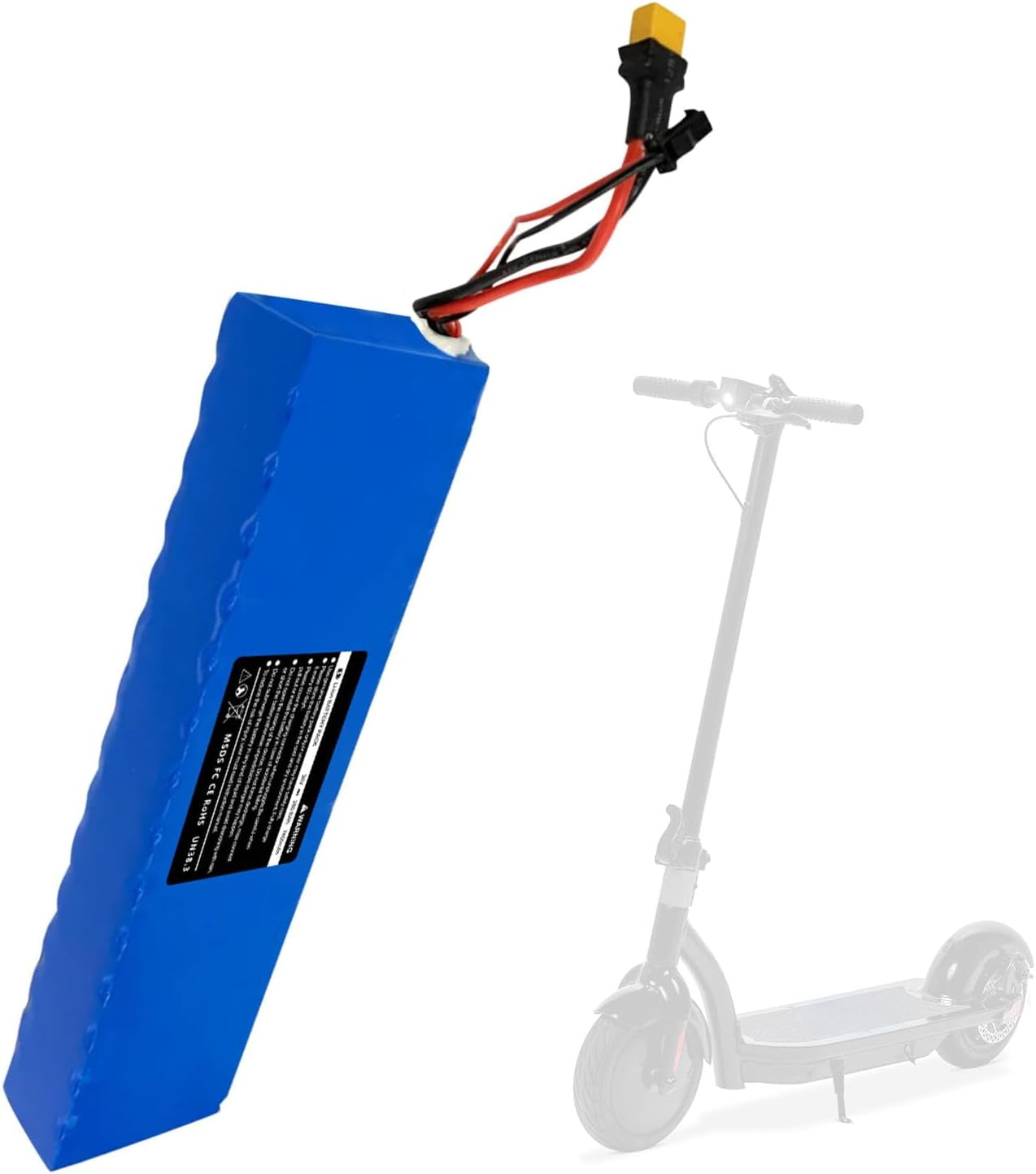 36V 7800mAh Electric Scooter Battery Compatible with Hover-1 Alpha ...