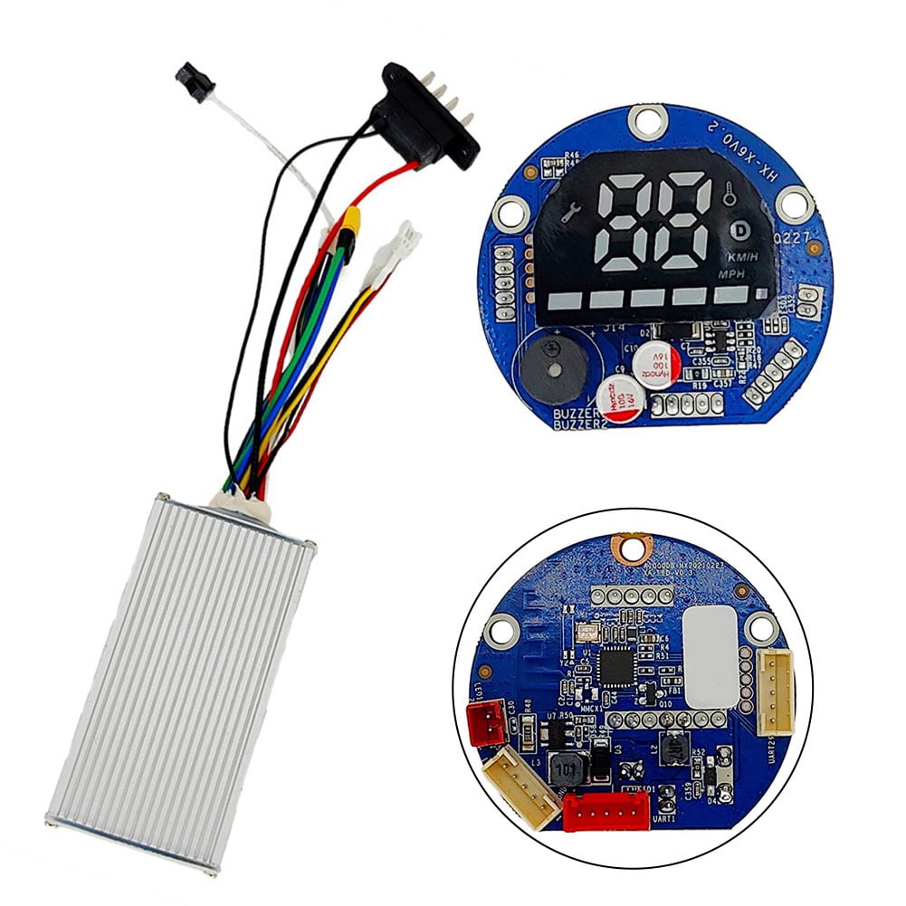 36V Controller Display Panel Set For Hx For X6 Electric Scooter Meter Dashboard Controller ...