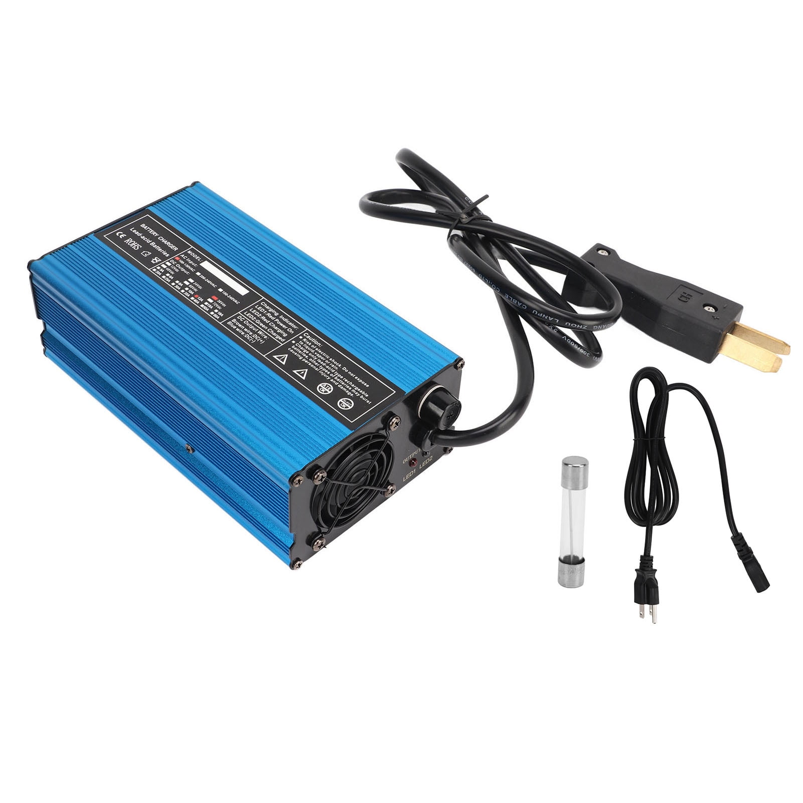 36V Golf Cart Battery Charger 12A Fast Charging with Safe Protection ...