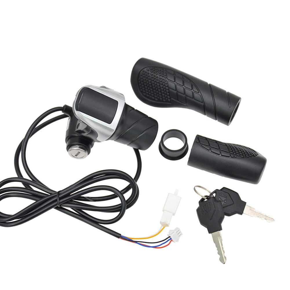 36V electric bicycle display speed control handlebar lock throttle ...