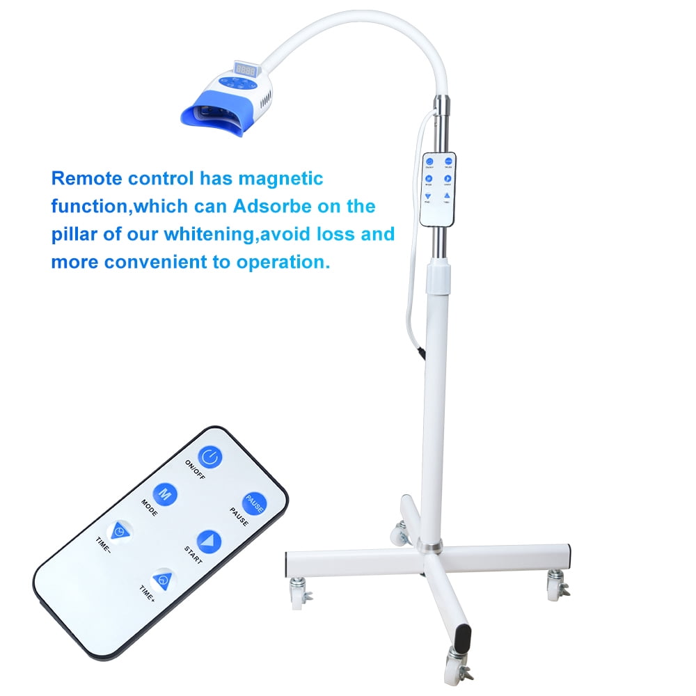 36W Dental Mobile Teeth Whitening Machine Cool LED Light Bleaching Lamp ...