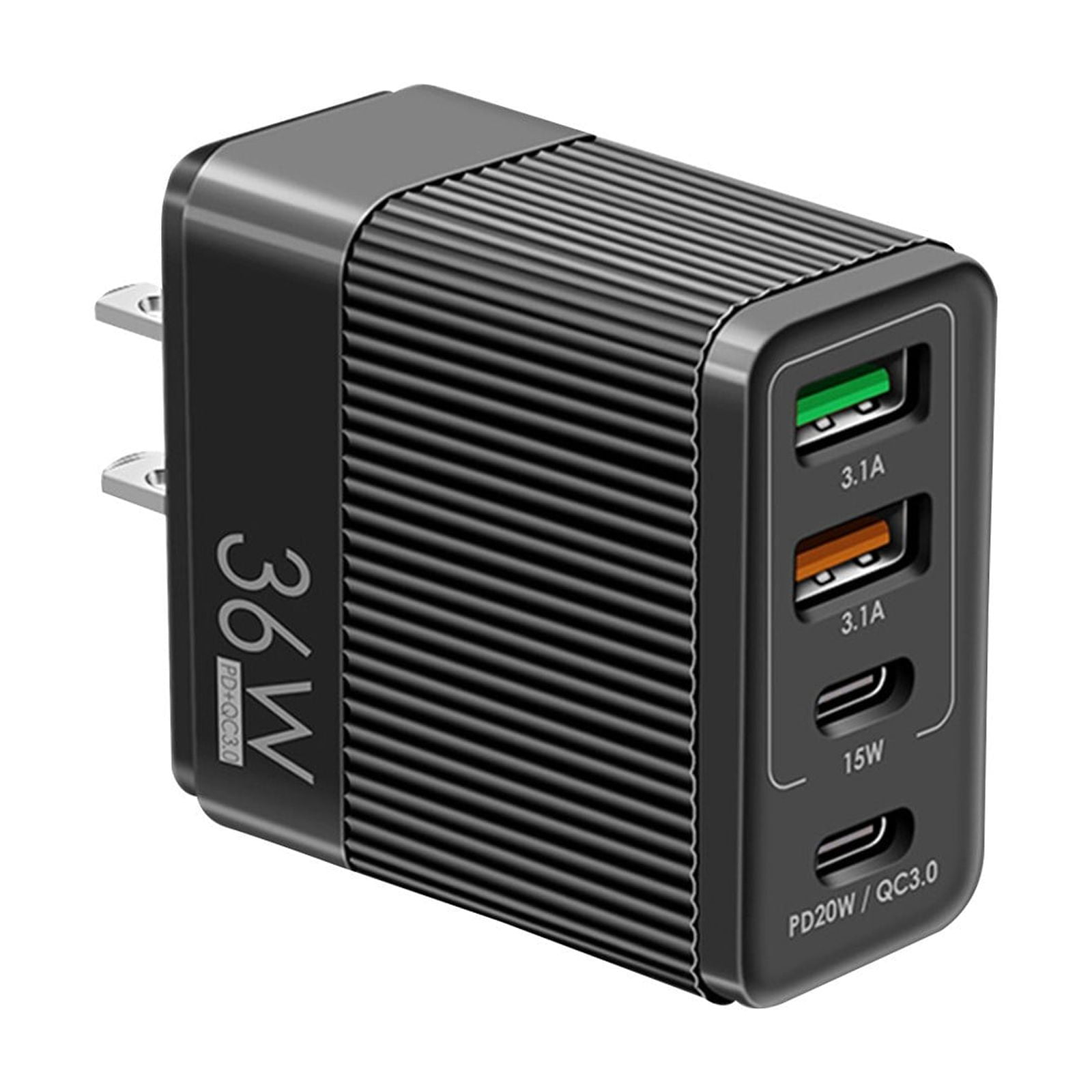 36W Fast Charging Mobile Phone Charger 5V4A European and British 2PD ...