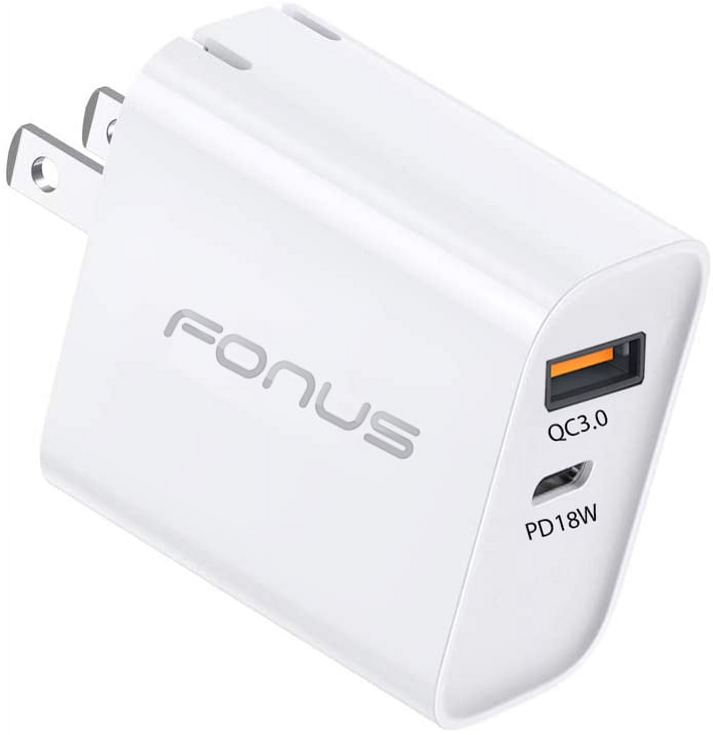 36W Fast Home Charger for LG Premier Pro Plus (L455DL) - 2-Port USB ...