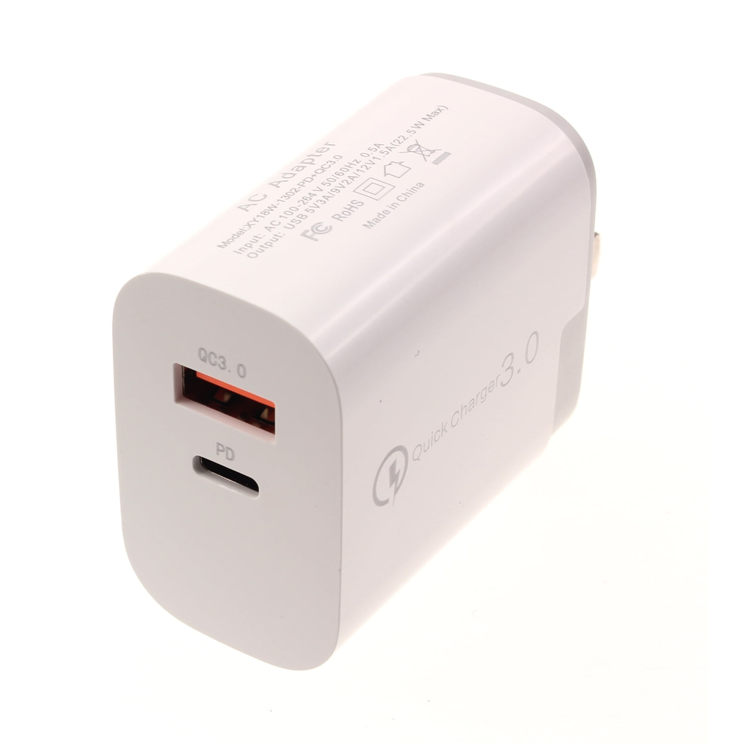 36W Fast Home Charger for Samsung Galaxy A06 - 2-Port USB Type-C Port ...