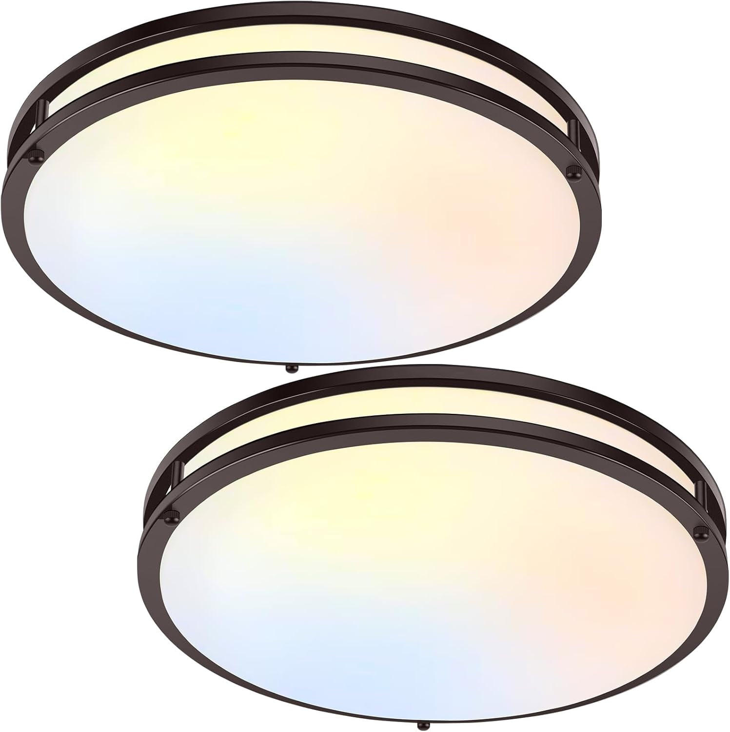 36W LED Ceiling Lights for Bedroom Kitchen, 3600lm Super Bright ...