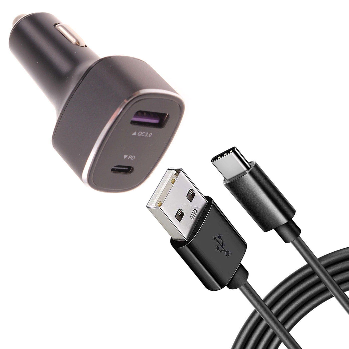 36W PD Fast Car Charger Compatible With iPad Pro 11"/13" (2024,2025 ...
