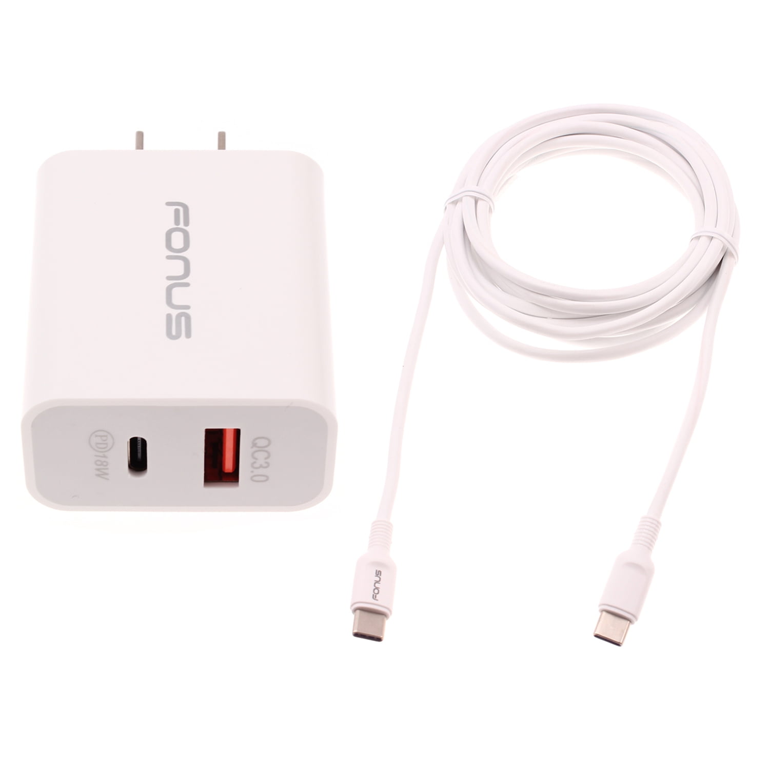36W PD Home Charger for Verve Snap, Iris Flip Phones - Fast Type-C 6ft ...