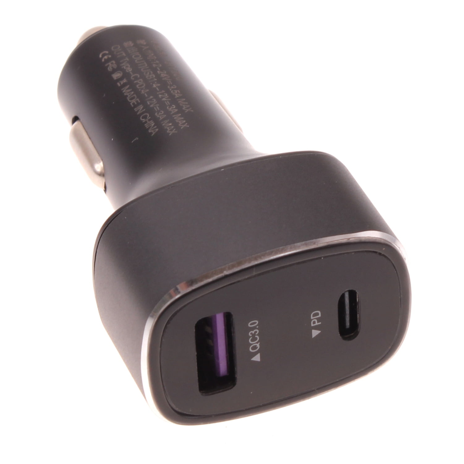 36W Quick Car Charger for TCL 50 XE NXTPAPER 5G/Pro NxtPaper - 2-Port ...