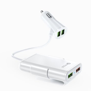 Aduro 5-Port USB Mobile Car Charger for Simultaneous Charging - Walmart.com