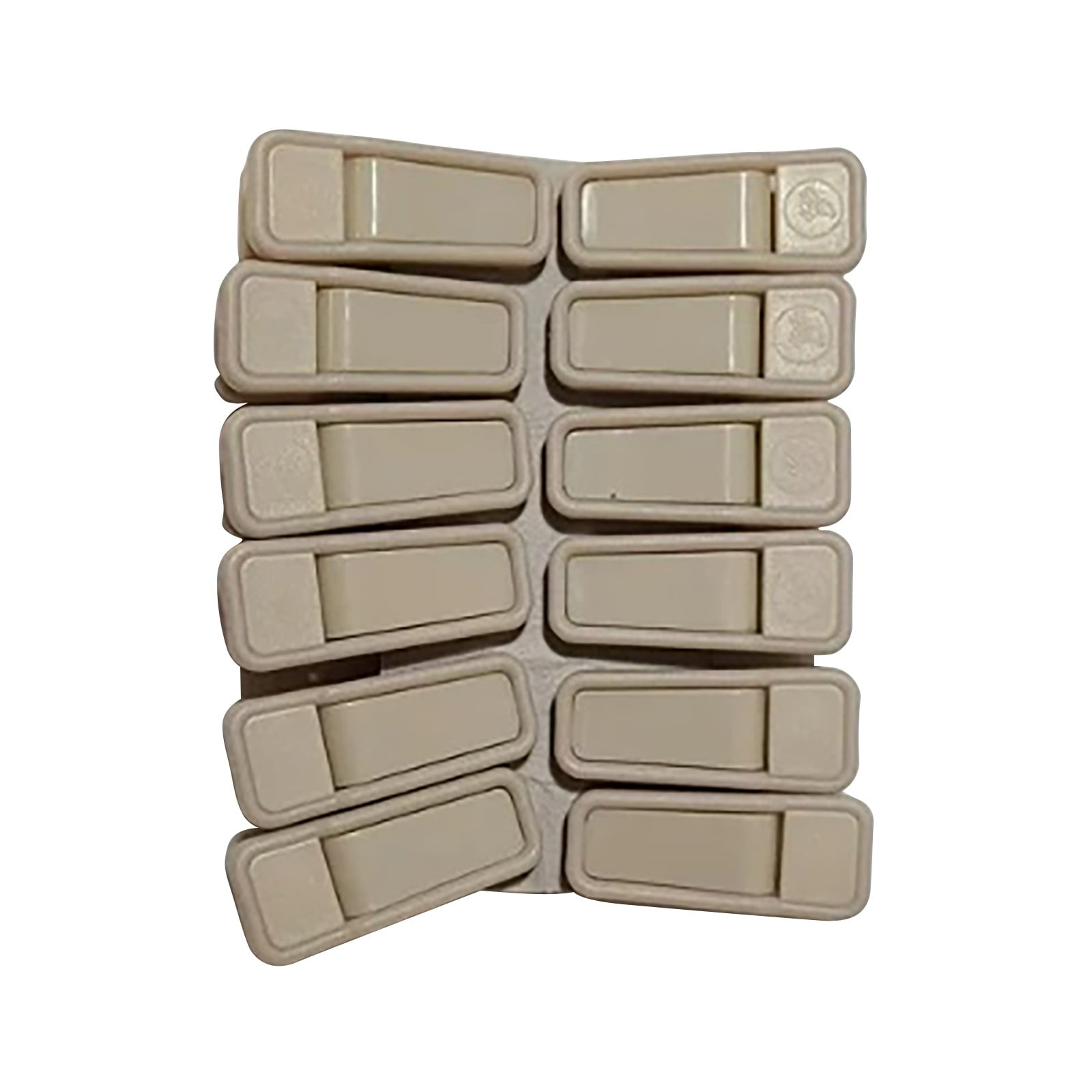 36X Clamp Lot Of 36 Nostalgic Clothes Hanger Clips For Daily Use At ...