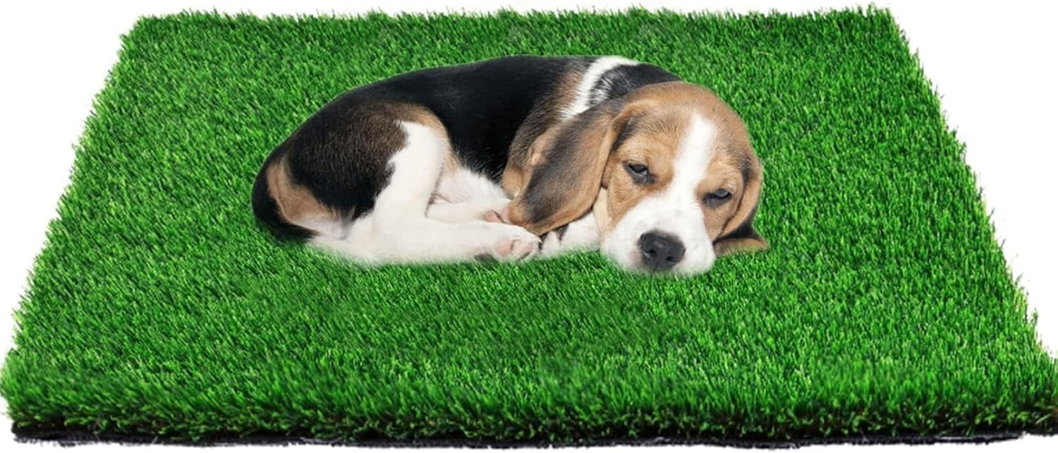 36X36 Inches Dog Grass Pad, Artificial Grass Pee Pad for Dogs Puppy ...