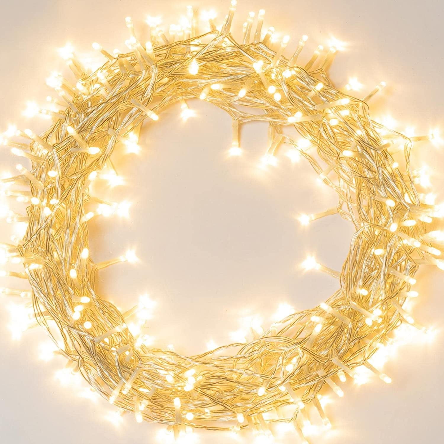 36ft 100 LED Battery Operated String Lights with Timer on IP65 ...