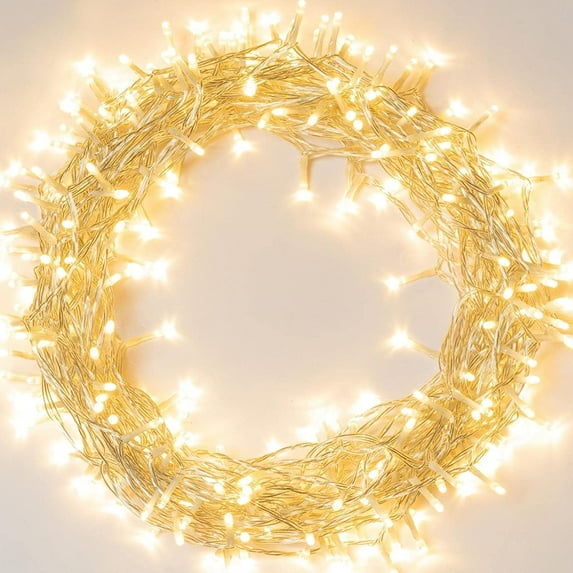 36ft 100 LED Battery Operated String Lights with Timer on IP65 ...