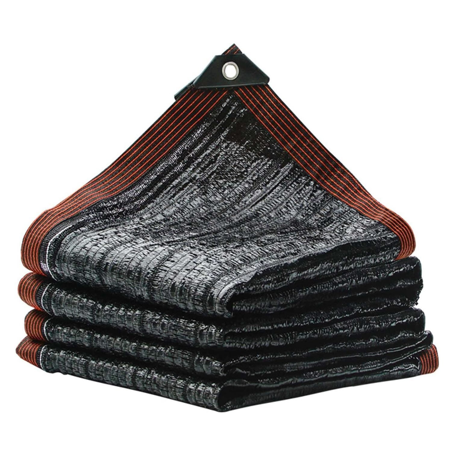 36ftx36ft 70% Black Shade Cloth, Sunblock Mesh Shade Cloth, Heavy Duty ...