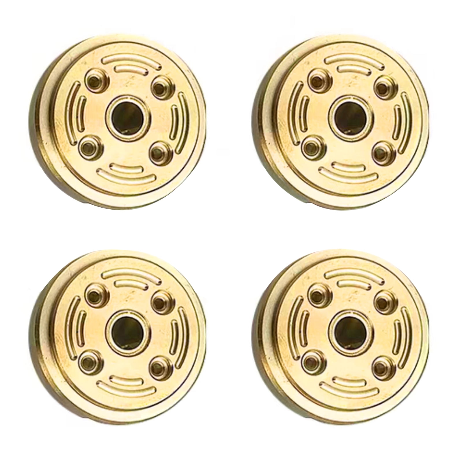 36g Brass Counterweight Set for FMS FCX24 Butcher Power Wagon 1/24 RC ...