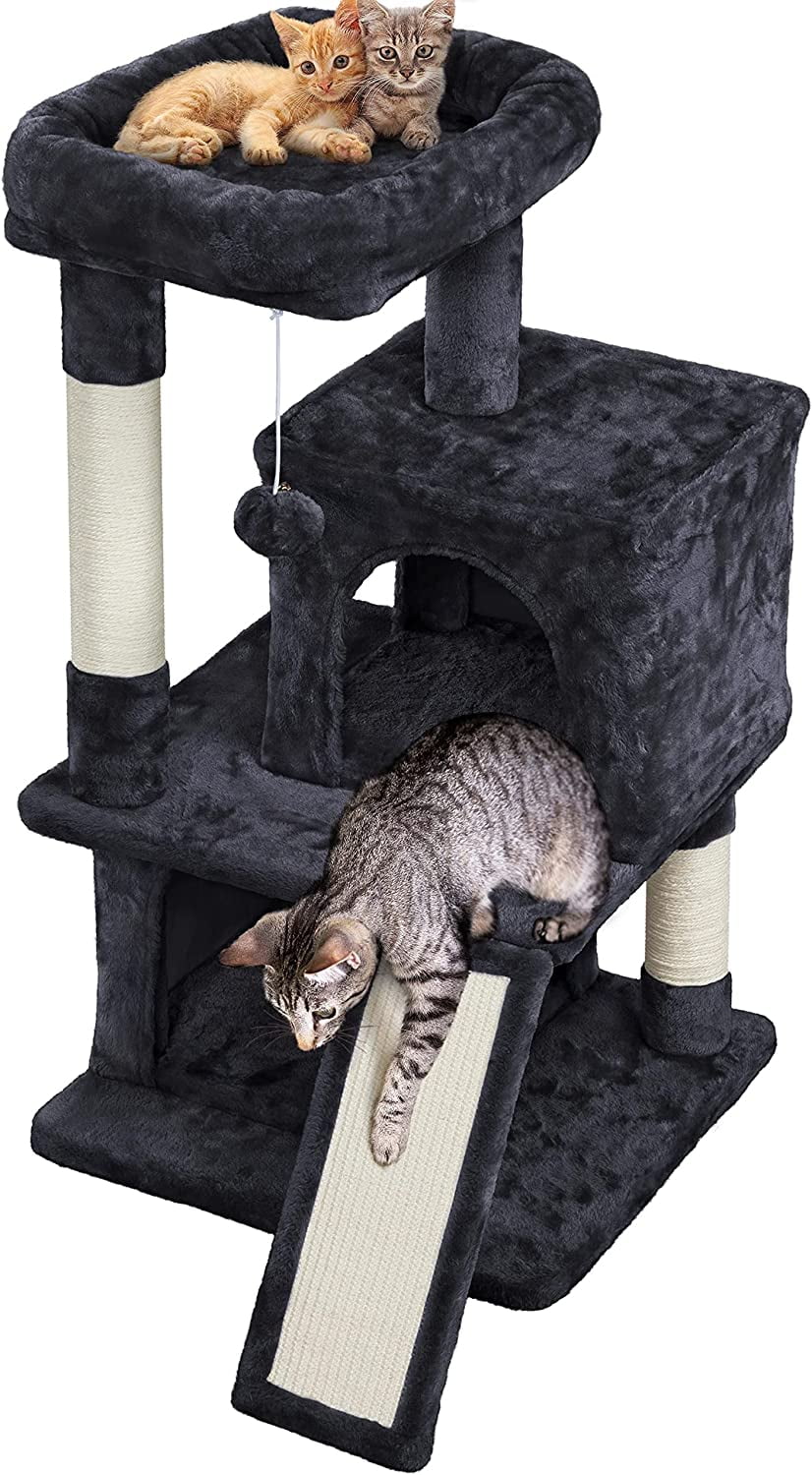 36in Cat Tree Cat Tower Play House Climber Stand Furniture with ...