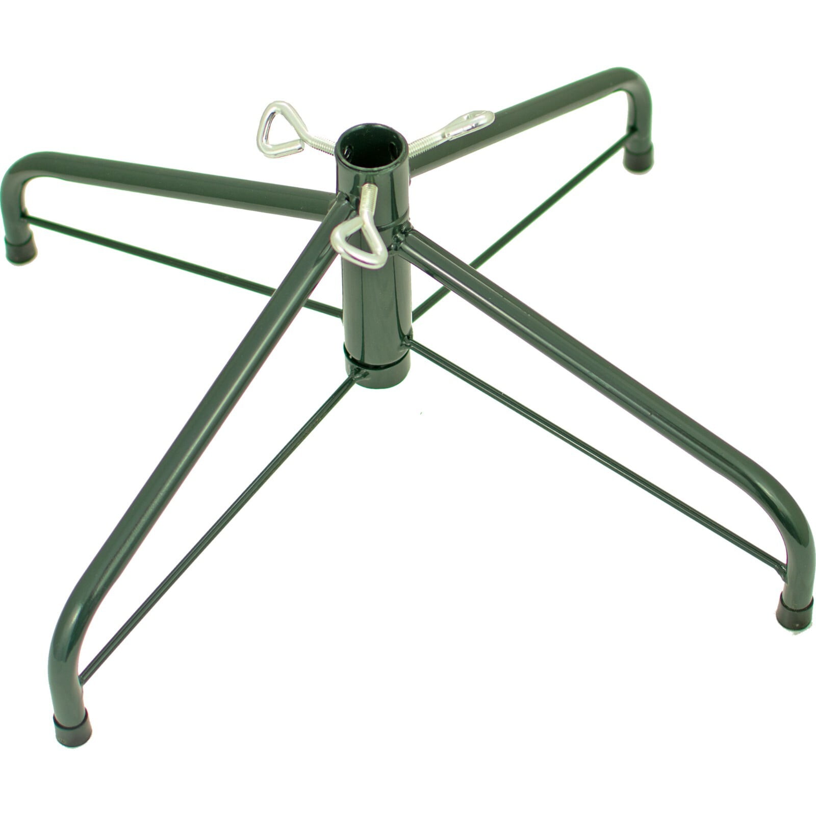 36in Green Metal Tree Base Stands, Artificial Christmas Trees Folding ...