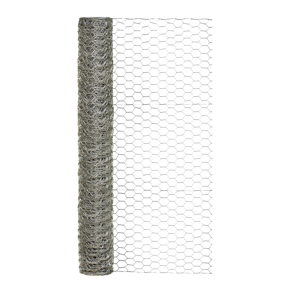 Garden Craft 36in H x 25ft L Gray Chicken Wire with 1in Opening ...