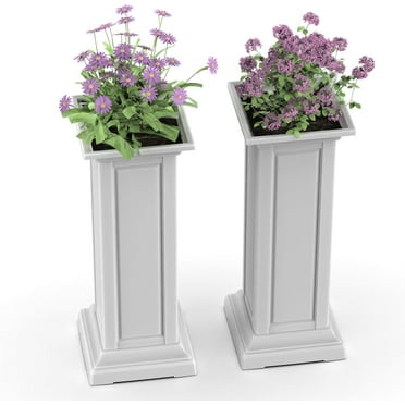 Bushy Box Large Stump Planter. Weatherproof Outdoor Garden, Porch ...