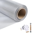 36in X 200in Stainless Steel Window Screen Roll - Rust-resistant Diy ...