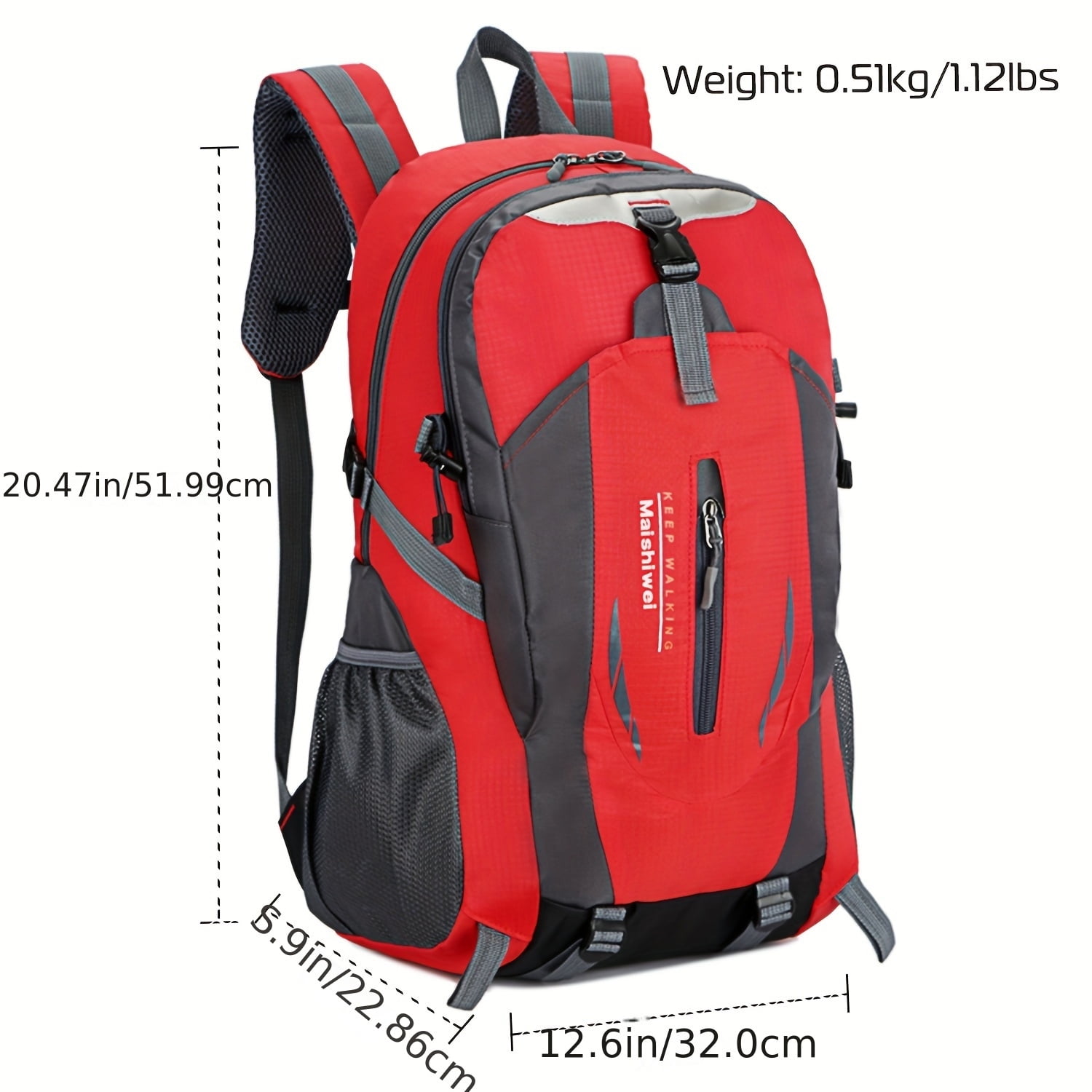 36l outdoor backpack waterproof daypack travel knapsack student ...