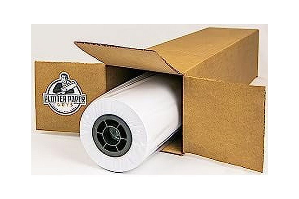 36lb Heavyweight Coated Bond Paper, 42" x 100', 2" core, 1 roll per box ...