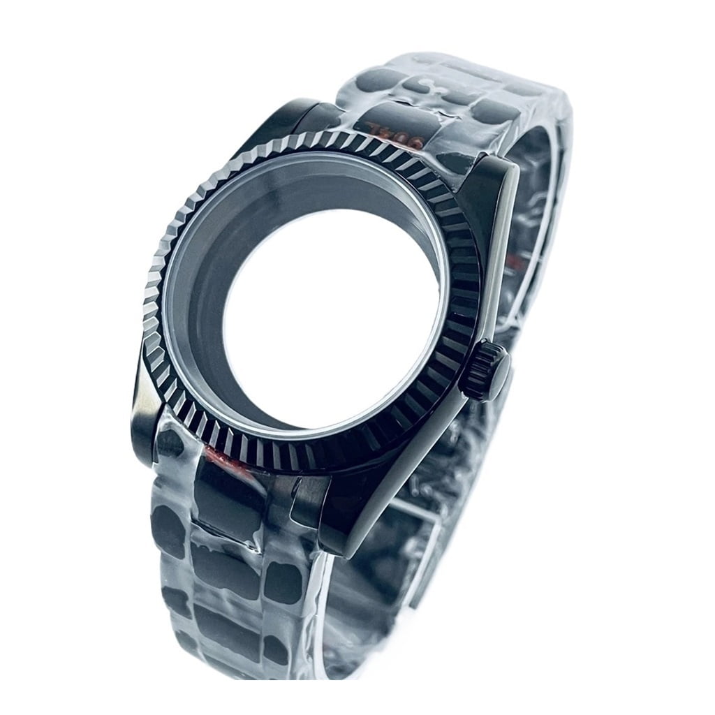 36mm 40mm Fit For NH34 NH35 NH36 NH38 PT5000 ETA2824 Watch Case Black ...