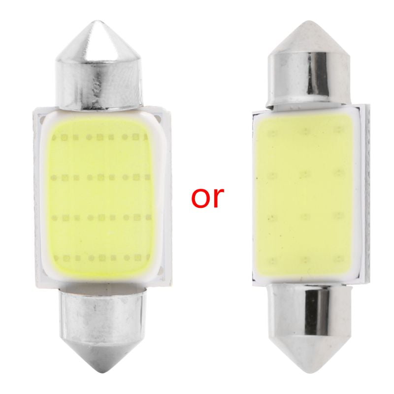 36mm Festoon CAN BUS C5W PLASMA COB LED SIZE Interior White Bulb J60F ...