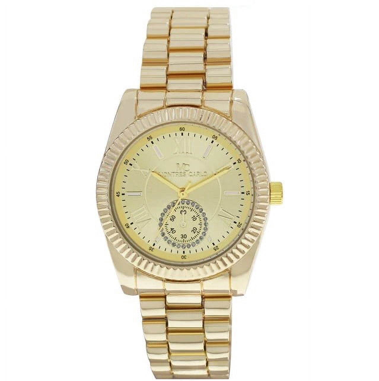 36mm Montres Carlo Women Modern Fashion Bracelet Luxury Quartz Dress ...