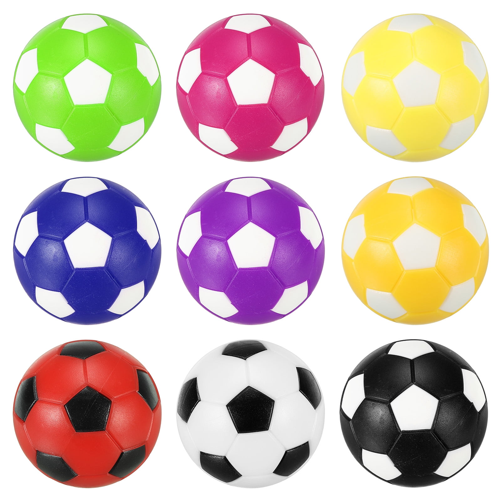 36mm Plastic Foosball Table Balls Table Soccer Game Replacement, Mixed ...